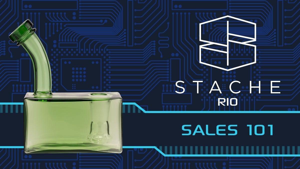 How to Merchandise the Stache Rio Dab Rig | Cannatron