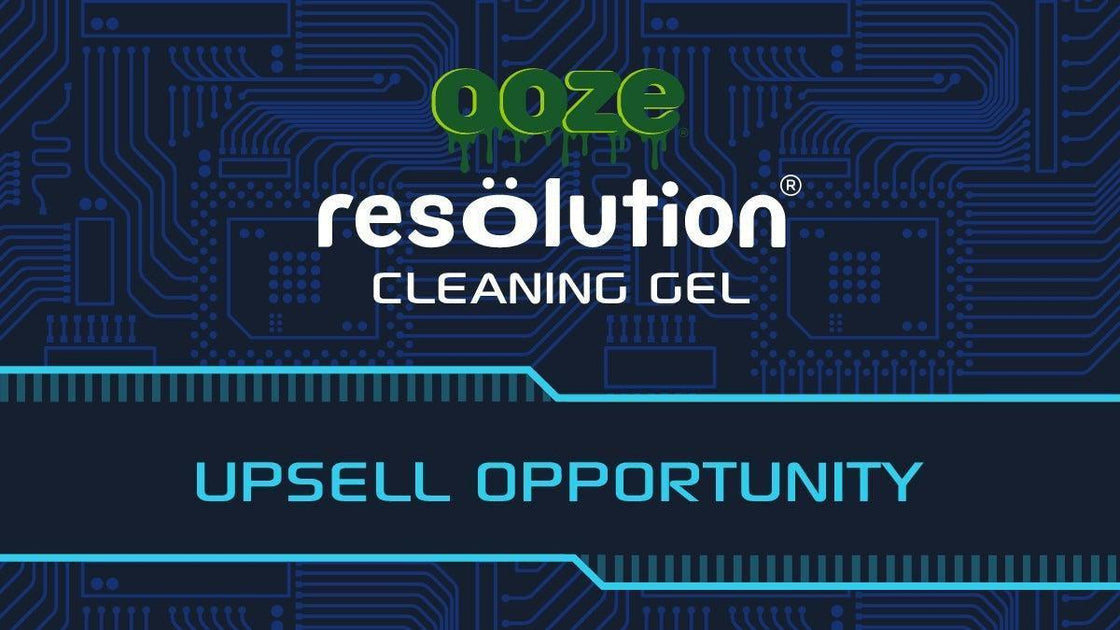 Upselling Opportunities: Ooze Resolution Cleaning Gel | Cannatron