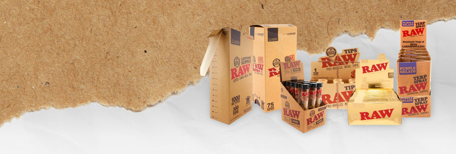 RAW Wholesale - Rolling Papers, Cones & More | Cannatron