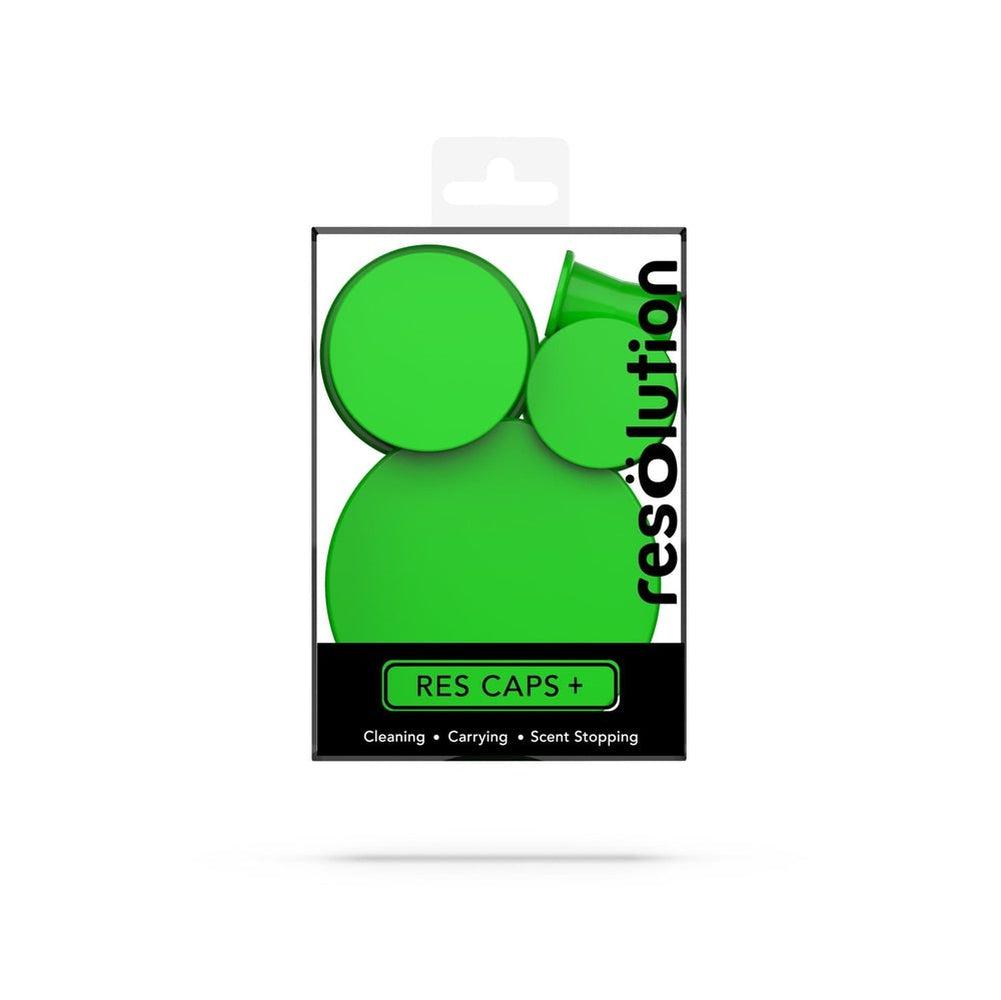 Resolution Silicone Res Caps - Green | Cannatron Wholesale