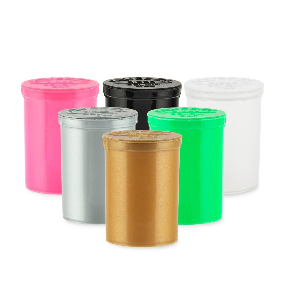 Loud Lock Pop Top Plastic Storage Vial Smell Proof Containers 30 Dram ...