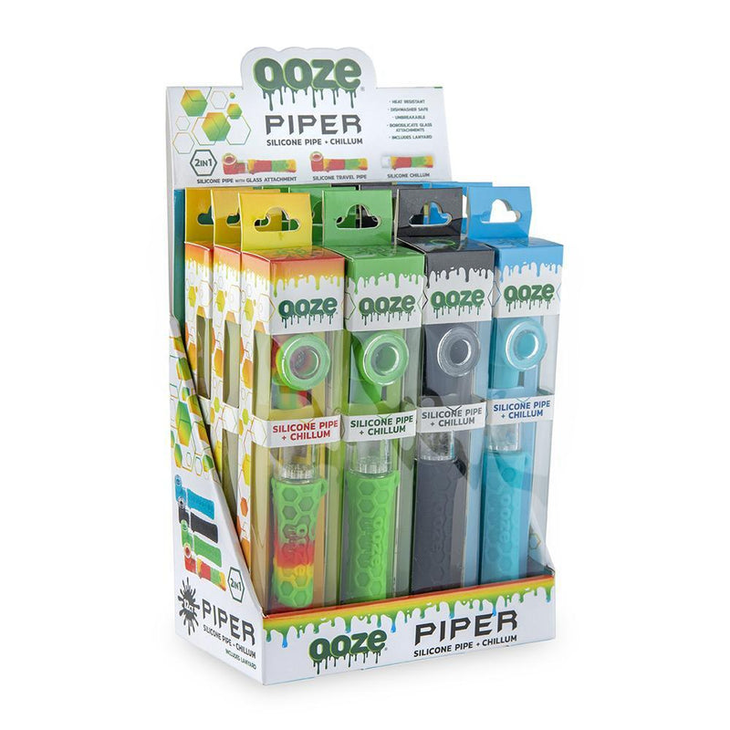 Ooze Piper Display - 12ct | Cannatron Wholesale