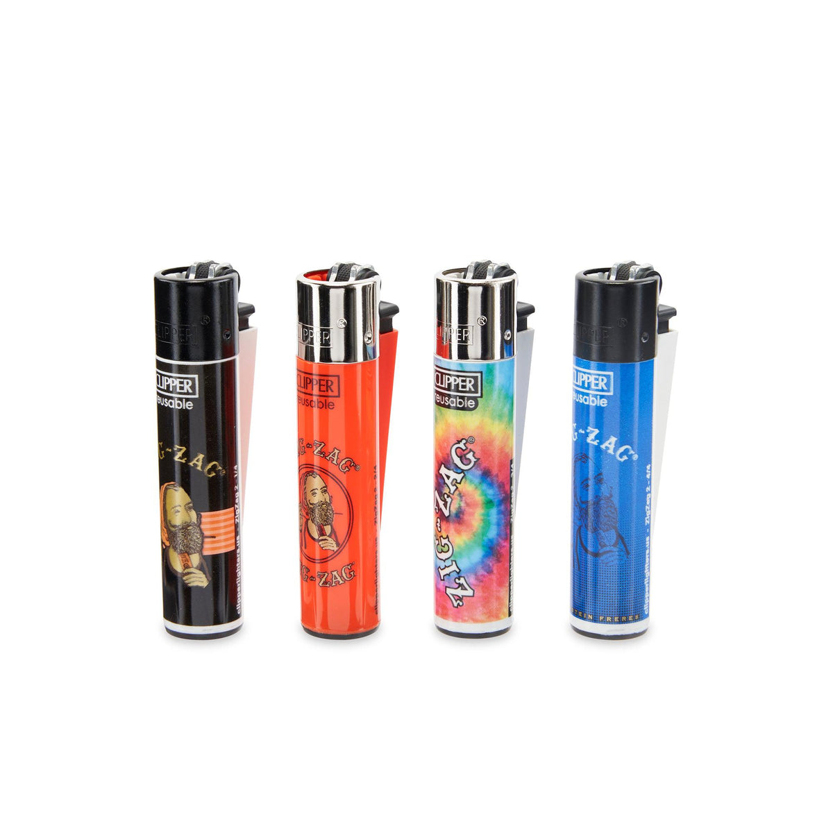 Wholesale Clipper Lighter 48ct Zig Zag 2 Display – Cannatron
