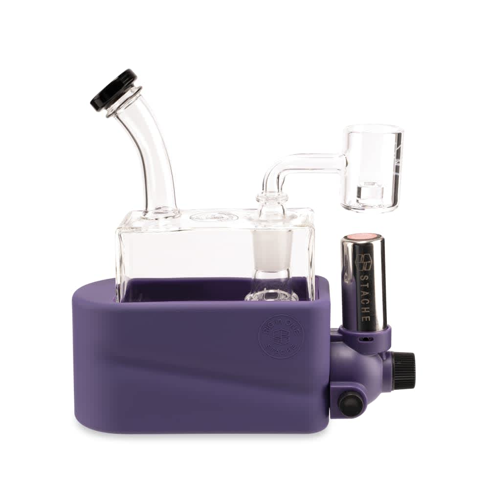 Stache Rio Rig-in-One Dab Rig Kit with Butane Torch - Matte | Cannatron ...