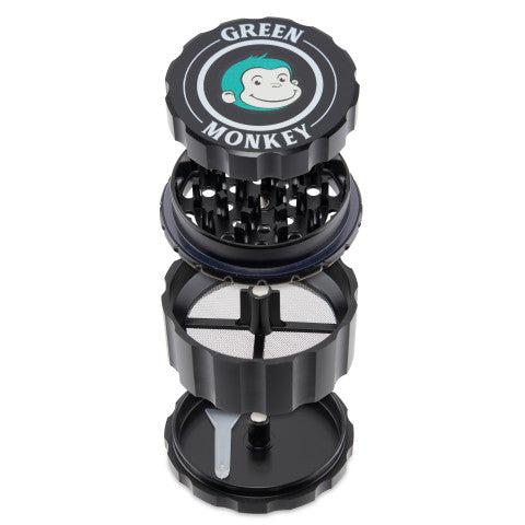 Green Monkey Grinders 63mm Javan 4pc Magnetic Herb Grinder – Cannatron